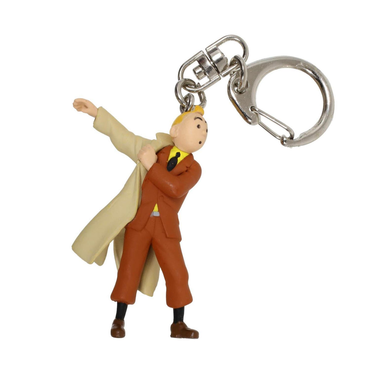 Fashion & Homeware - Tintin - Keychain Figurine - Tintin Trench (6cm ...